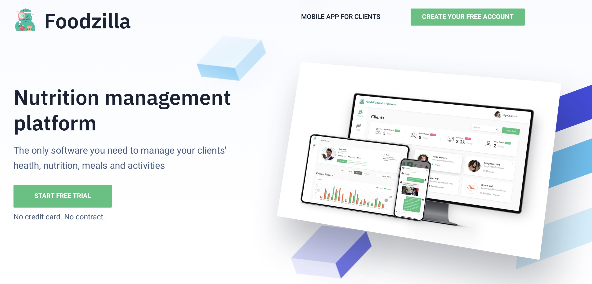 Foodzilla Features | All-in-one Nutrition Management Platform & CRM